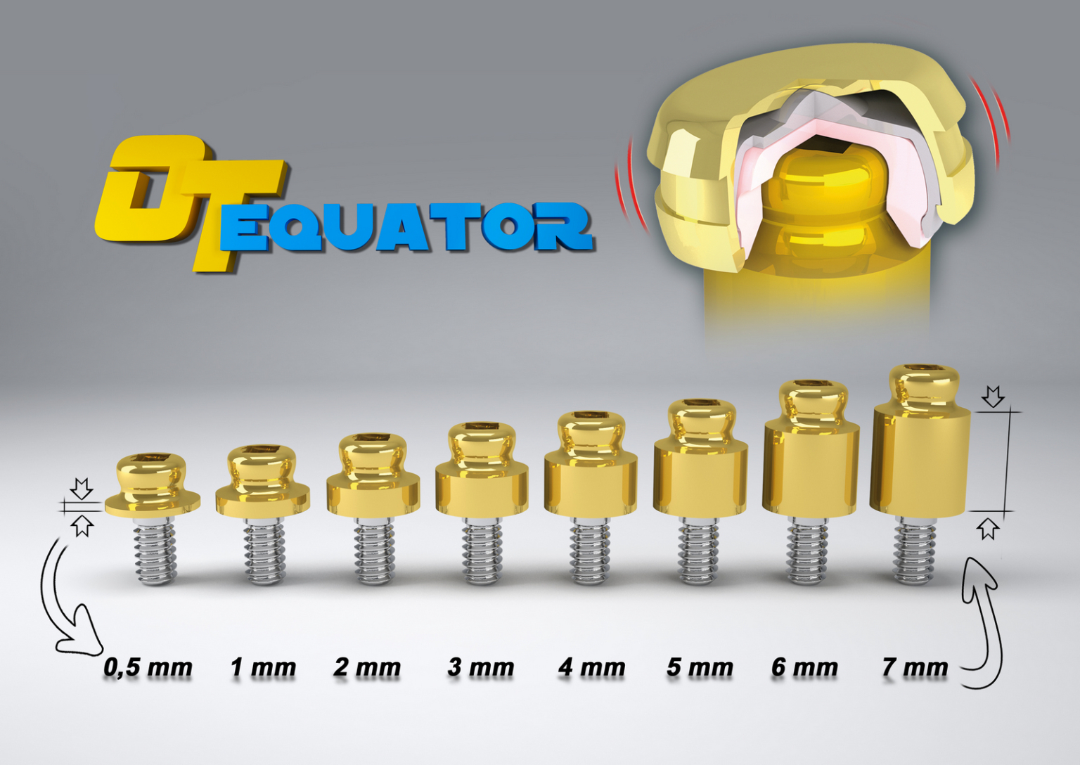 OT EQUATOR ATTACHMENT: FOR ALL IMPLANT PLATFORMS | Rhein83